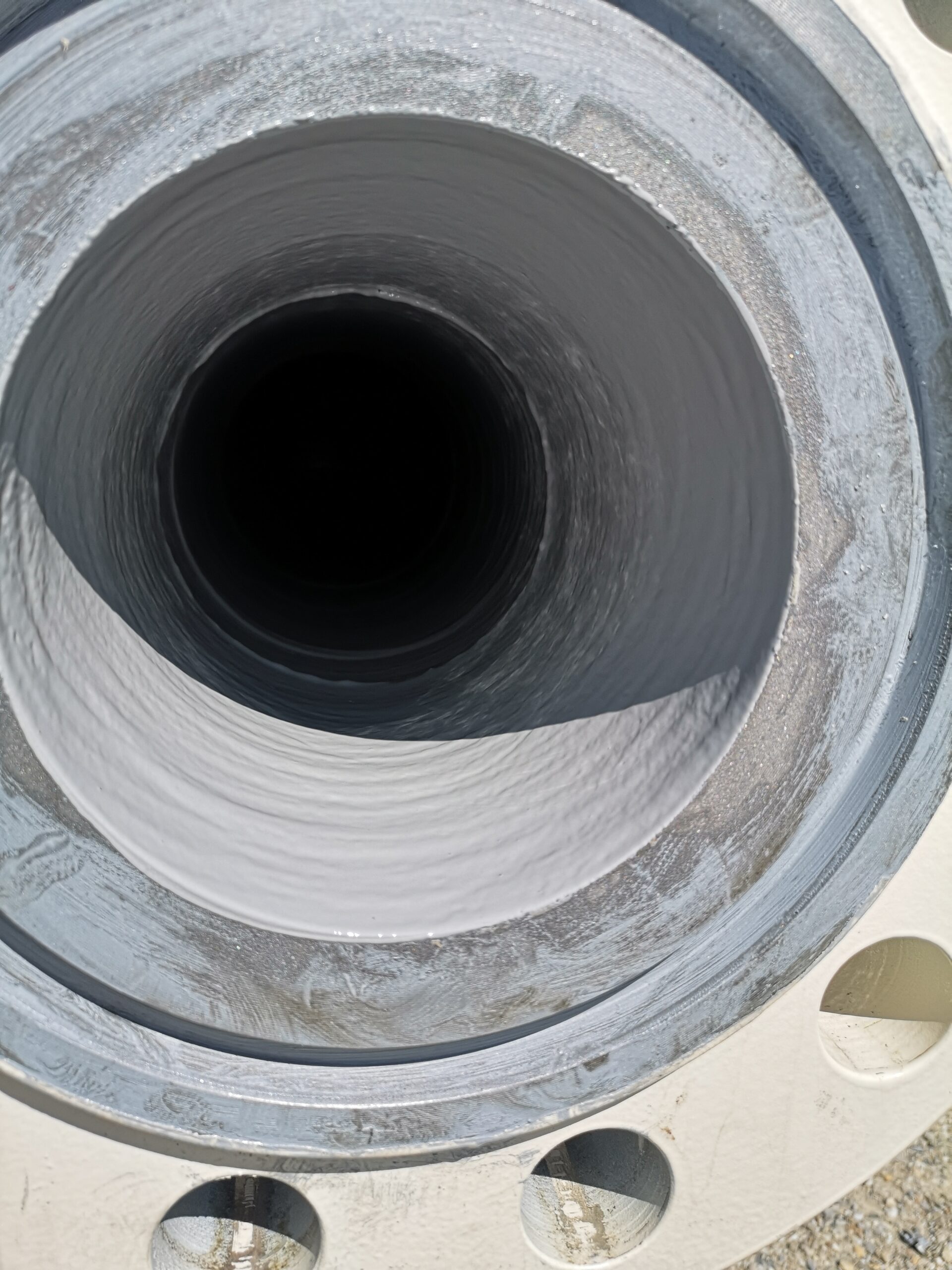 Pipe inside coating applied in pilot project in Austria | Wolftank Austria